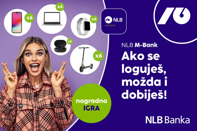 NLB Banka Sarajevo: Ako se loguješ, možda i dobiješ! | Poslovne novine